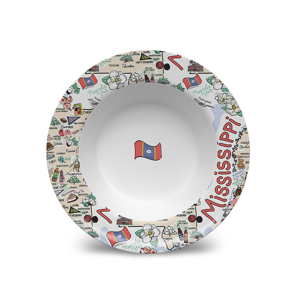 Mississippi Map Bowl – Fish Kiss